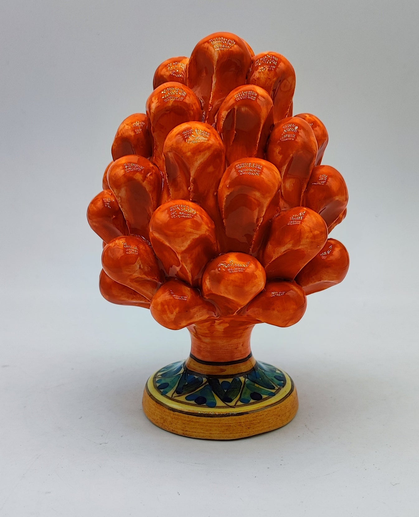 Colorful Sicilian Pine Cone Centerpiece – My Beautiful Sicily
